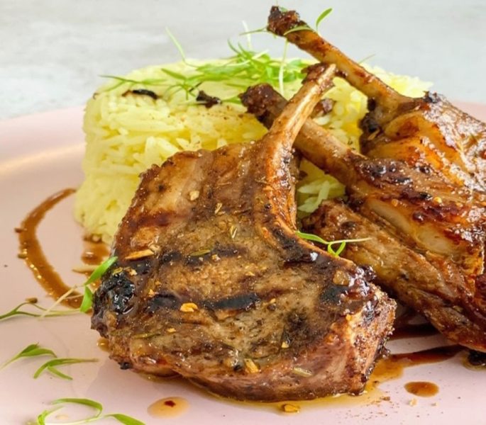 Pan-fried BBQ Lamb Chops | Amapelepele